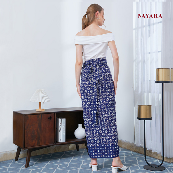 Nayara Rok Batik Naura Biru – NAYARA BATIK